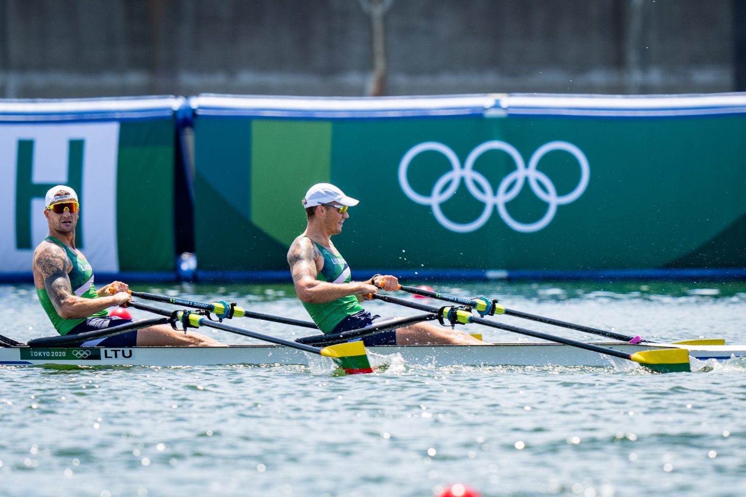 Irkluotojai Saulius Ritter ir Aurimas Adomavičius antru bandymu ...